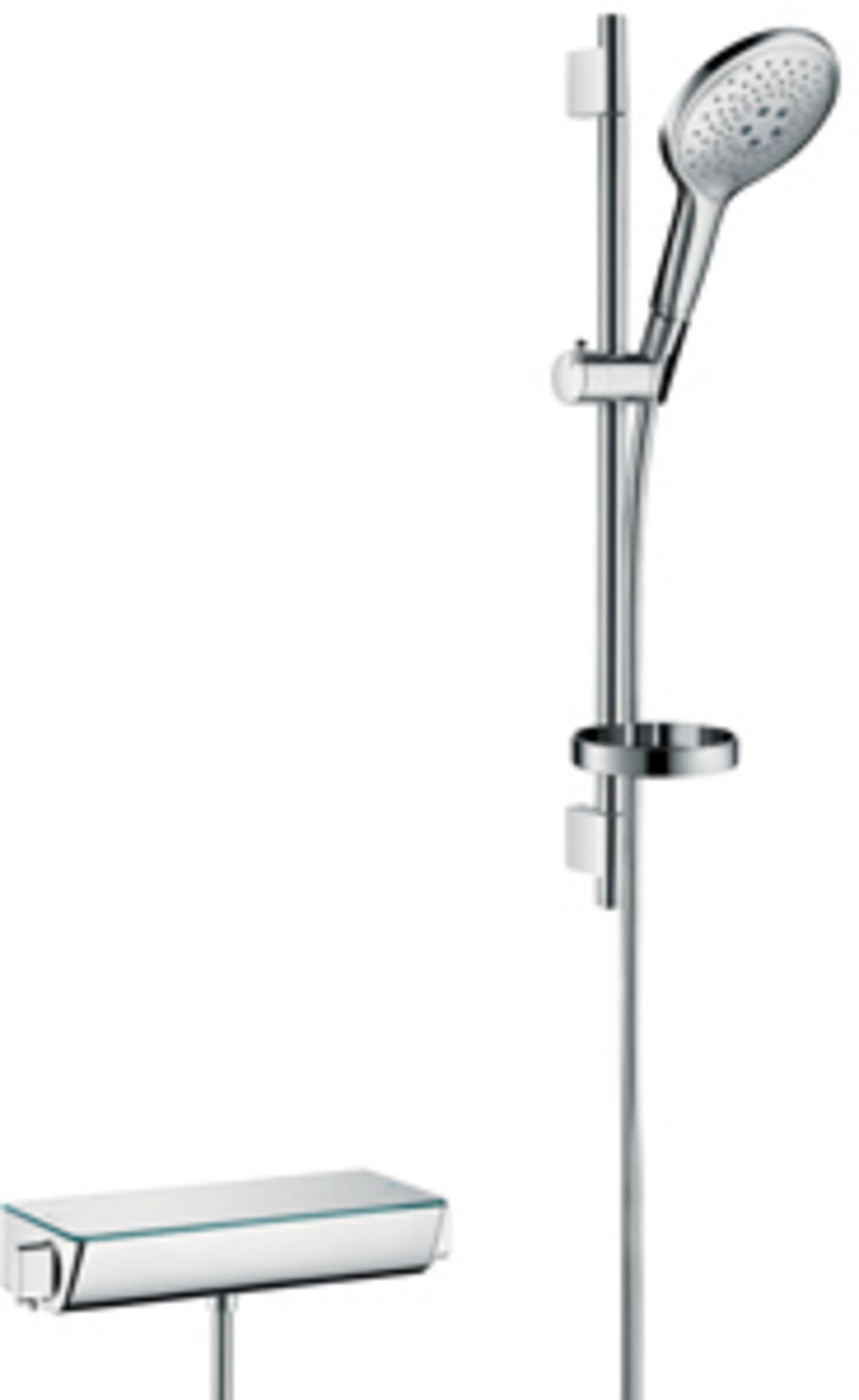 Hansgrohe Ecostat Select thermostaat met raindance 150 3jet air/unicas ...