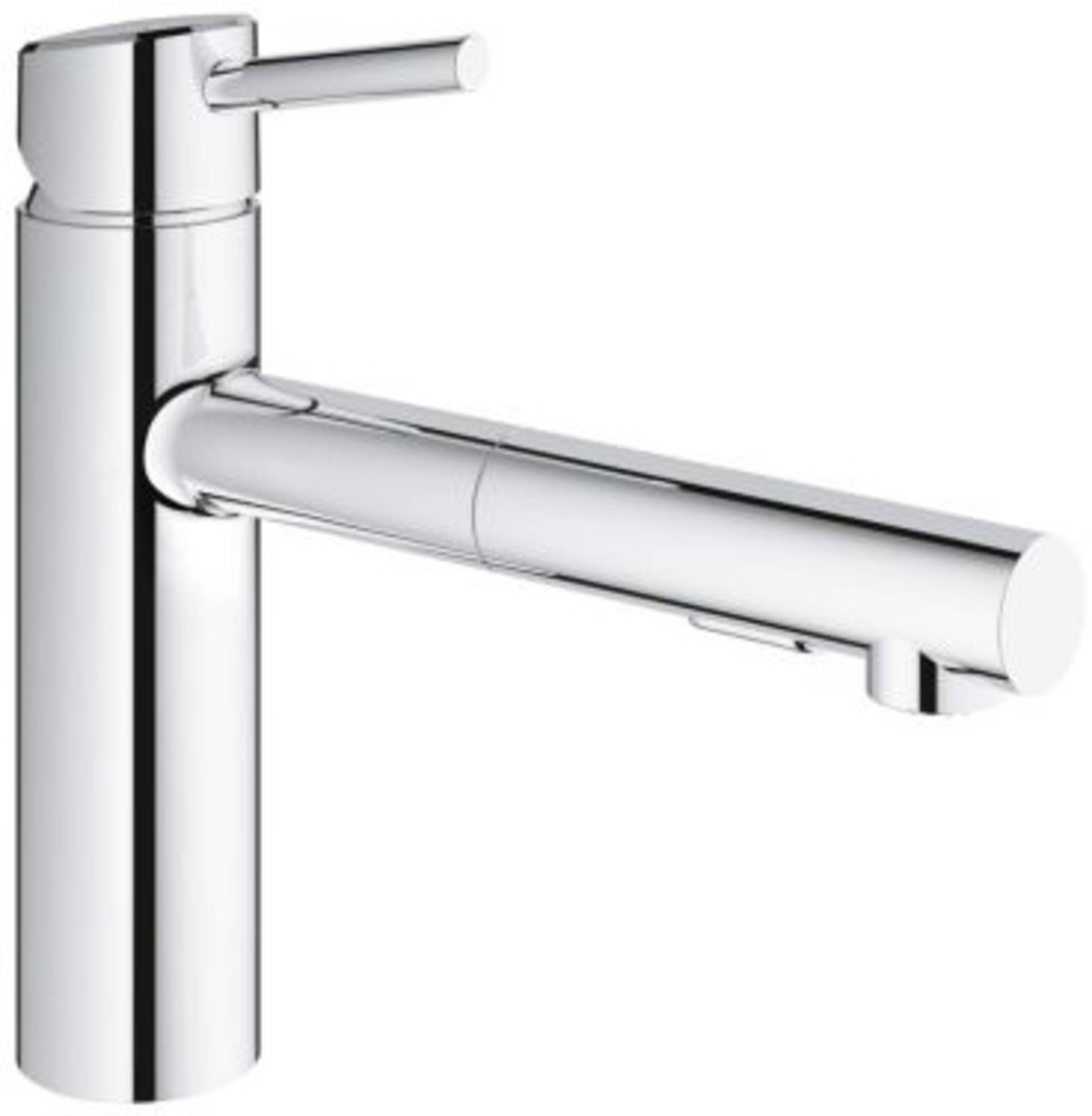 Grohe Concetto keukenkraan met uittrekbare handdouche dualspray Chroom ...